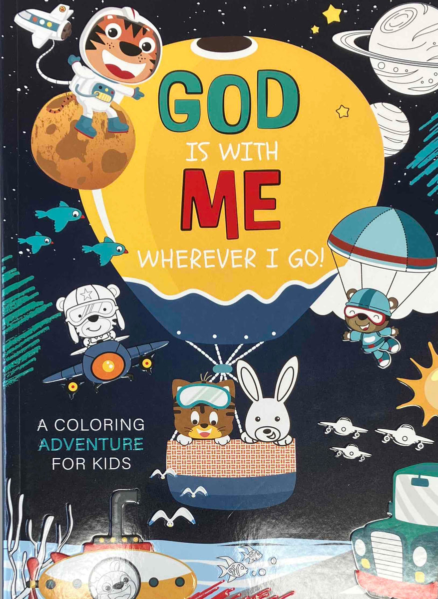 Coloring Book: God is With Me – Mennonite Life Museum Store
